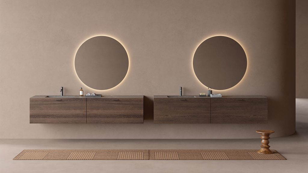 STRATO Round mirrors – Inbani