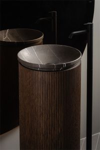 GrateRound88 freestanding washbasin – Inbani