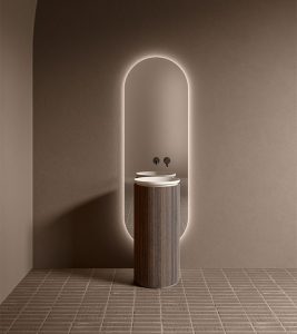 GrateRound88 freestanding washbasin – Inbani