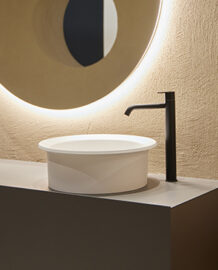 Facett40 top/wall mounted basin – Inbani