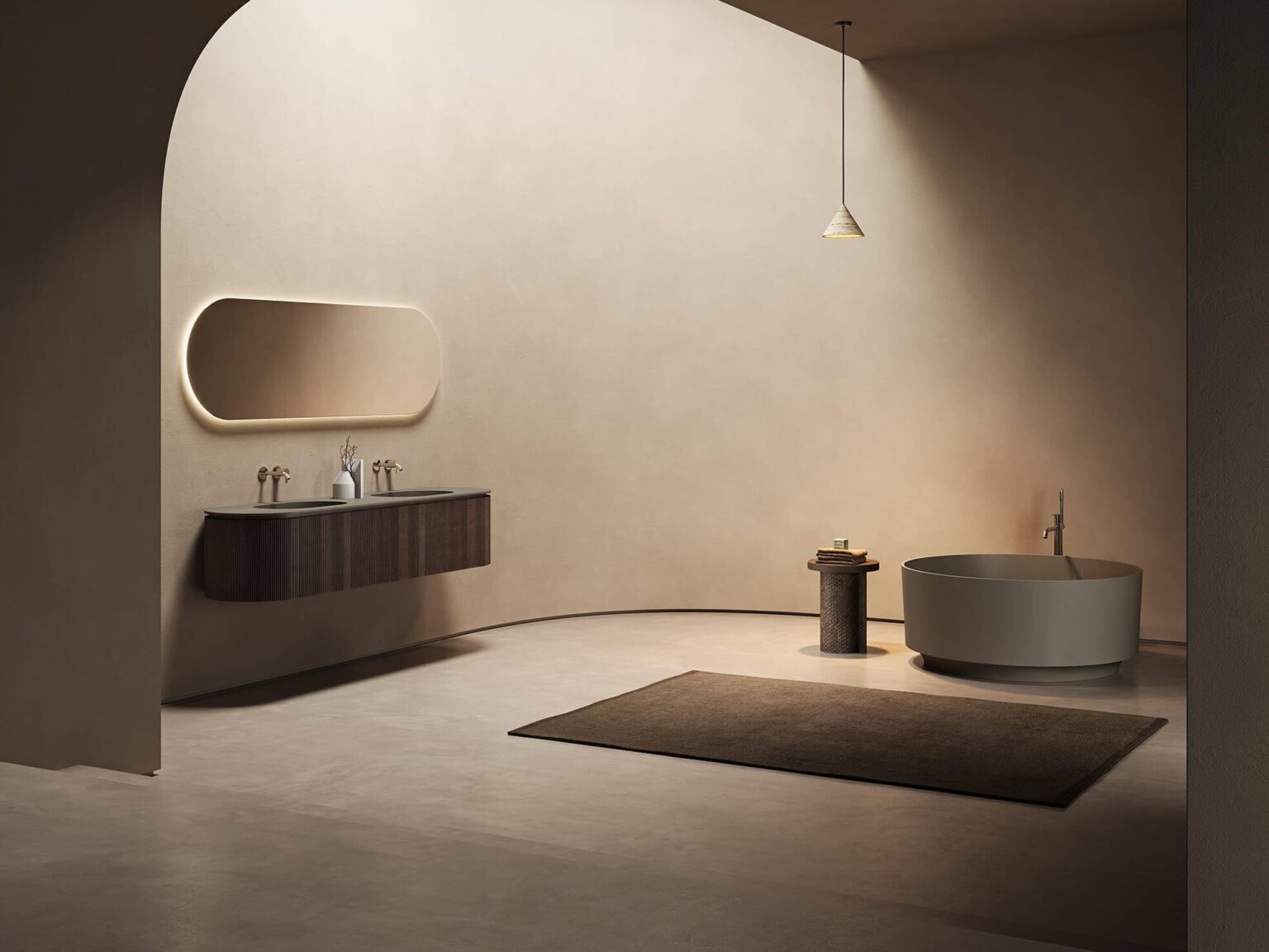 GRATE Round suspended units – Inbani