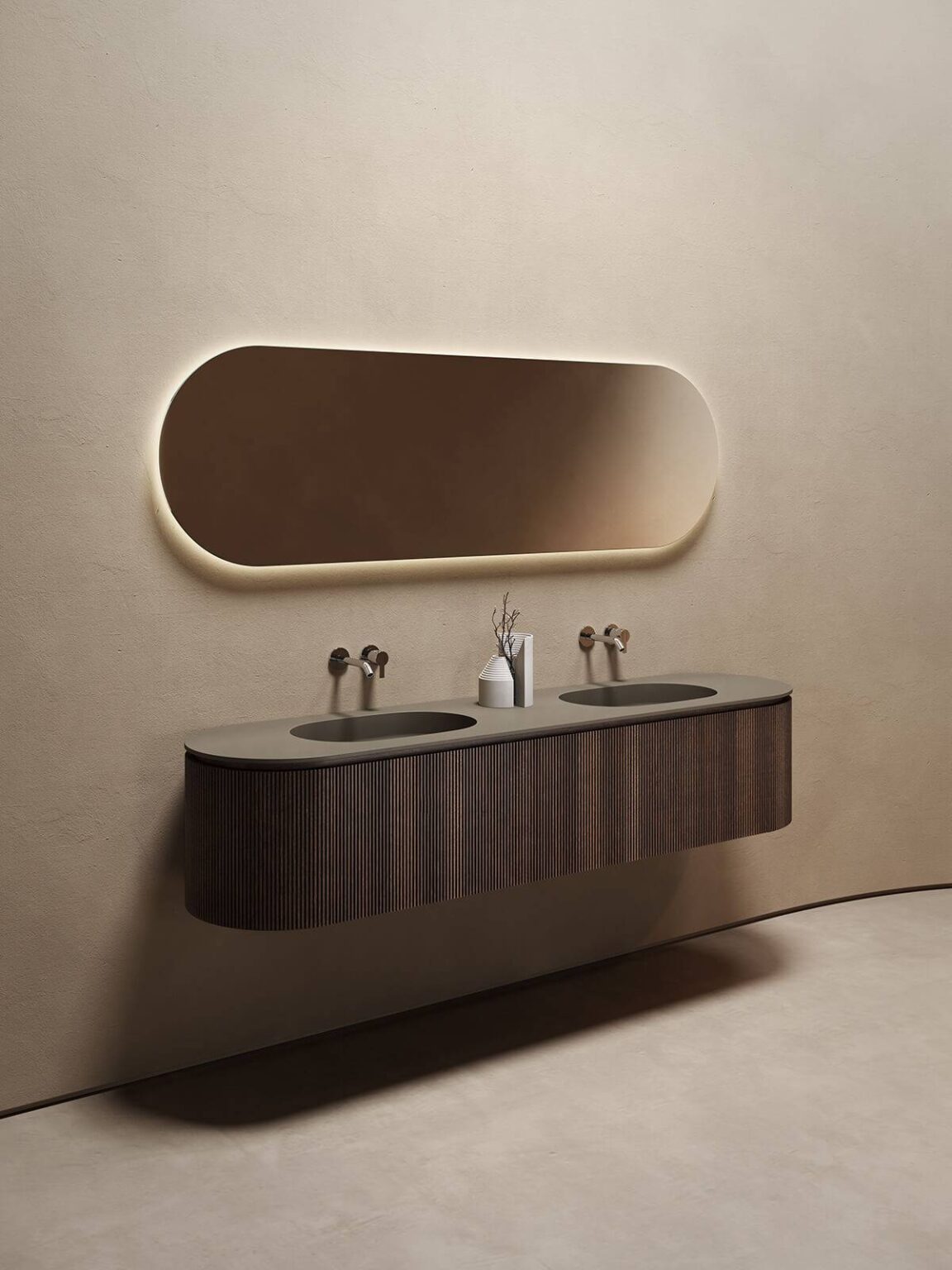 STRATO Oval mirrors – Inbani
